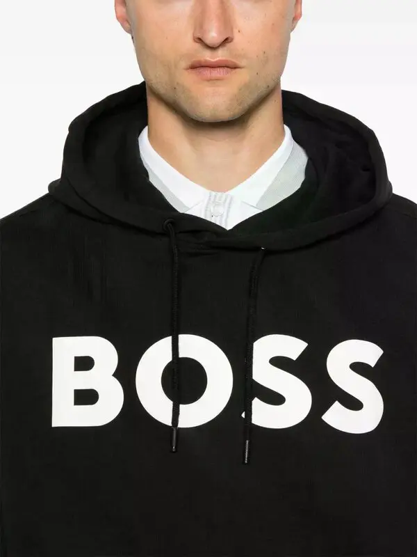 BOSS Logo-print Hoodie