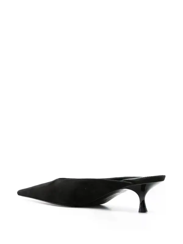 Victoria Beckham 45mm Pointed-toe Leather Mules