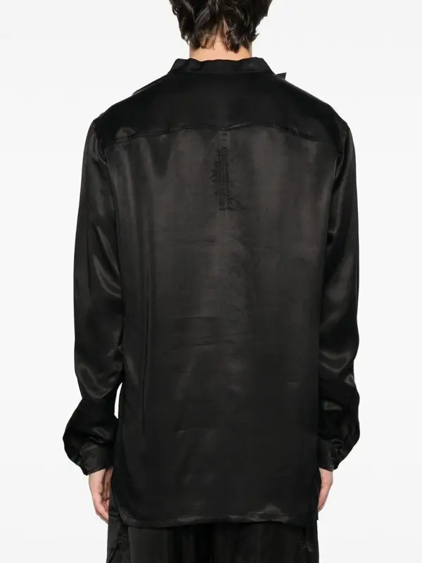 Rick Owens Cowl-neck Shirt
