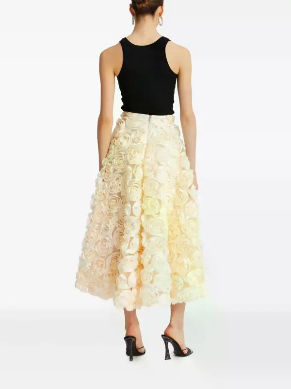 ROTATE BY BIRGER CHRISTENSEN Sleeveless Top With Logo Detail