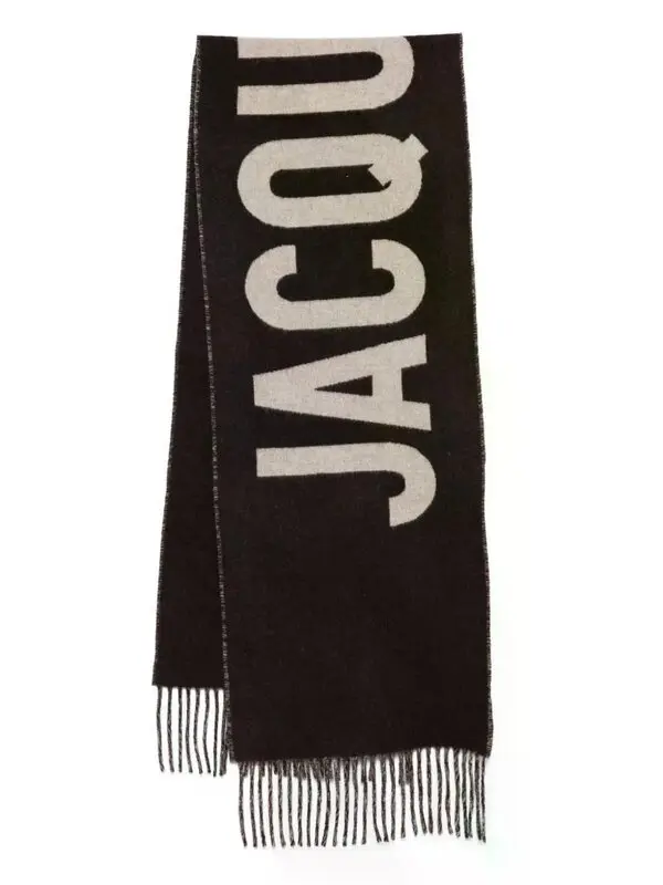 Jacquemus Virgin Wool Scarf - Brown