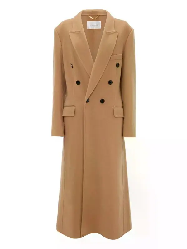Victoria Beckham Double-breasted Wool Coat
