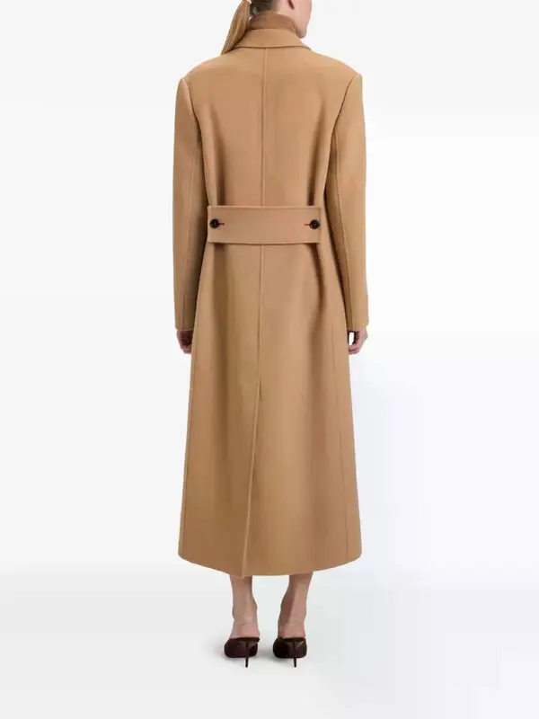 Victoria Beckham Double-breasted Wool Coat