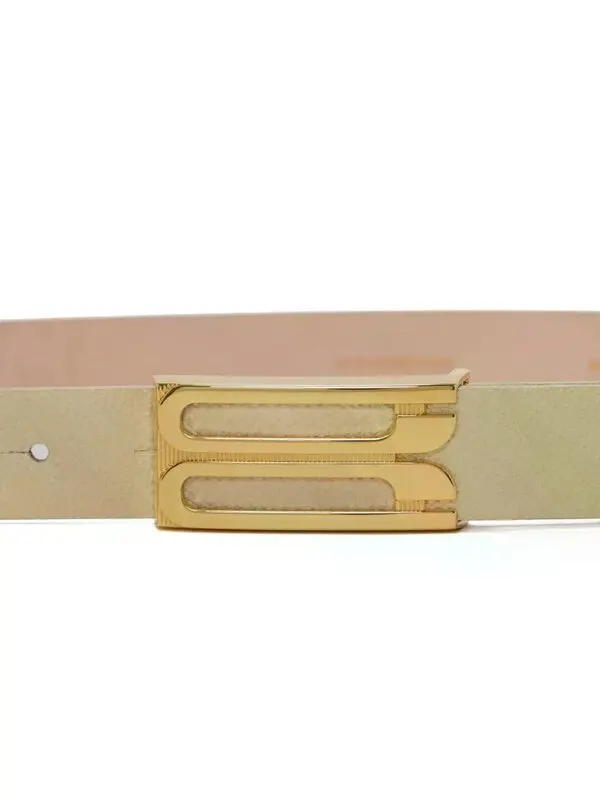 Victoria Beckham Buckle Belt - Neutrals