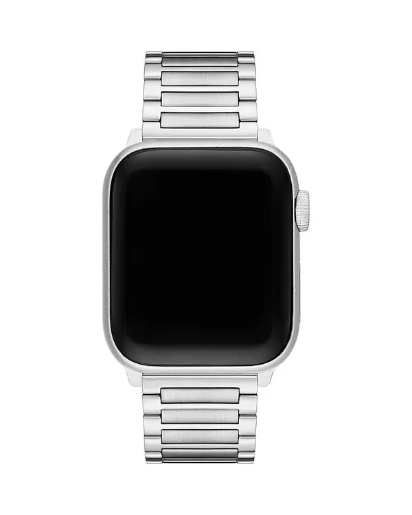Tory Burch Kira Square Apple Watch Bracelet - Silver