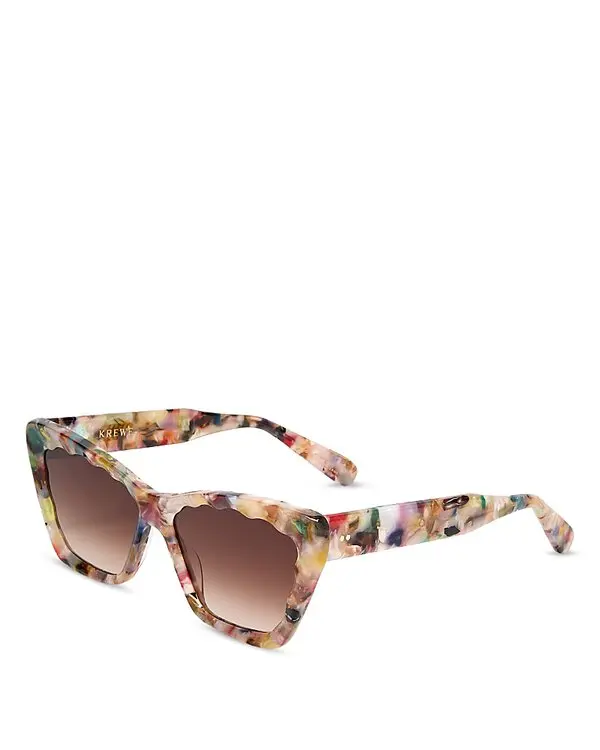 Krewe Brigitte Cat Eye Sunglasses - Gelato