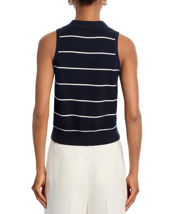 French Connection Sloane Knit Collared Top