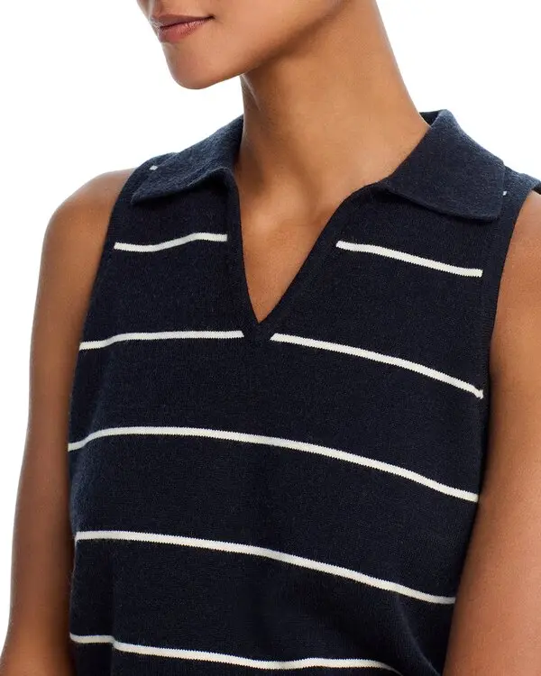 French Connection Sloane Knit Collared Top