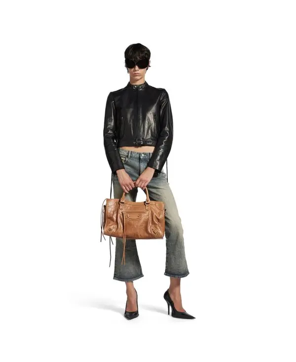 Balenciaga Le City Bag Medium - Camel