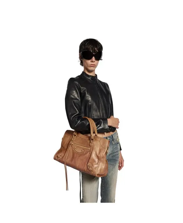 Balenciaga Le City Bag Medium - Camel