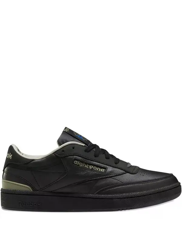 REEBOK Club C 85 Leather Sneakers - Black