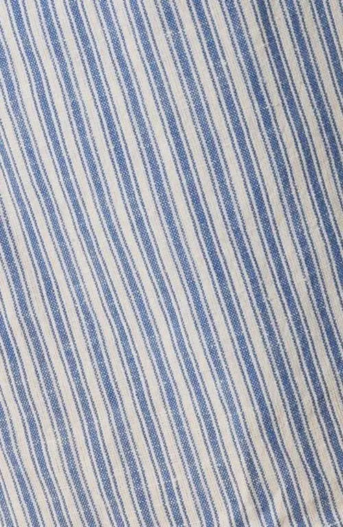 FRIENDS LIKE THESE Stripe Cotton & Linen Shorts