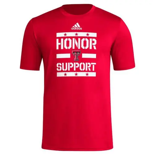 Adidas Texas Tech Raiders Honor & Support T-shirt