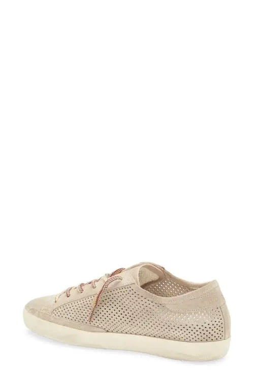 GOLDEN GOOSE Super-star Perforated Low Top Sneakers
