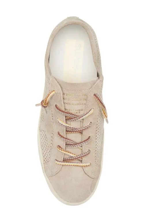 GOLDEN GOOSE Super-star Perforated Low Top Sneakers