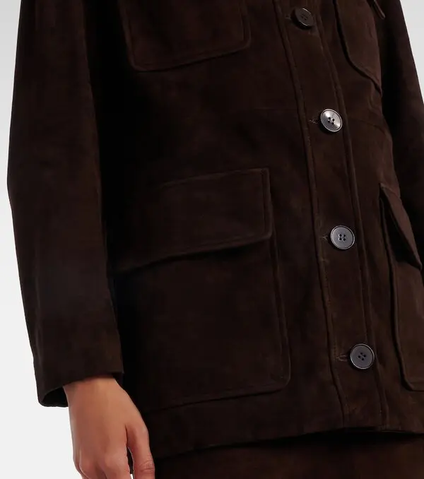 Nour Hammour Lorien Suede Jacket