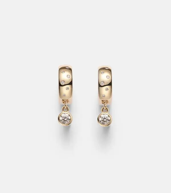 ROXANNE FIRST 14kt Earrings With Diamonds - Gold
