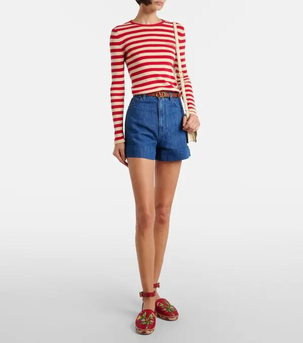 Valentino Garavani Bribri Raffia And Leather Espadrilles