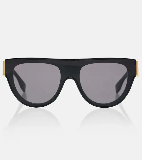Fendi First Flat-top Sunglasses - Black