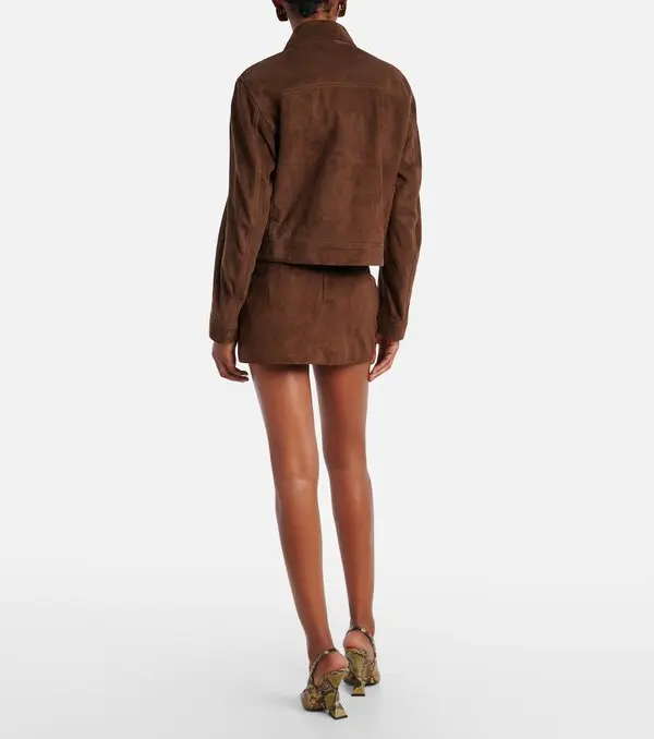 Nour Hammour Vanves Suede Jacket