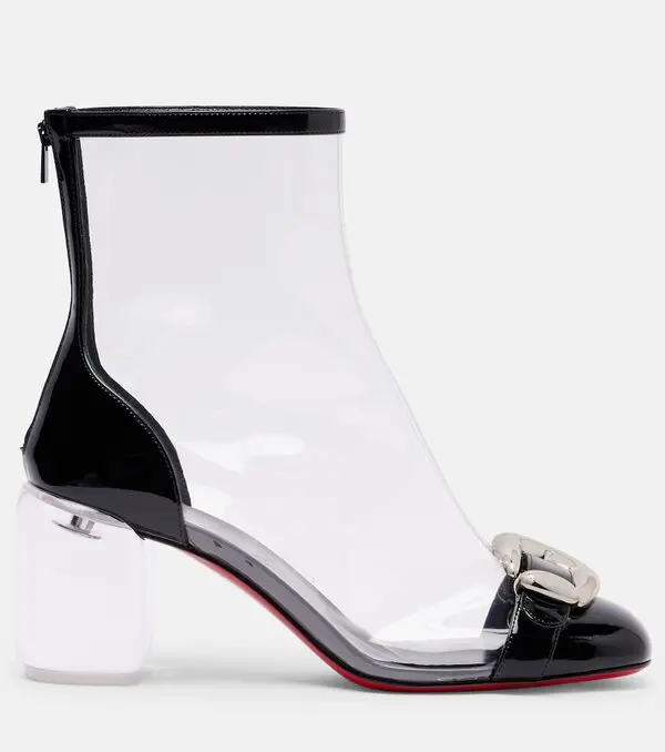 CHRISTIAN LOUBOUTIN Minny Bubble Booty 70 Ankle Boots