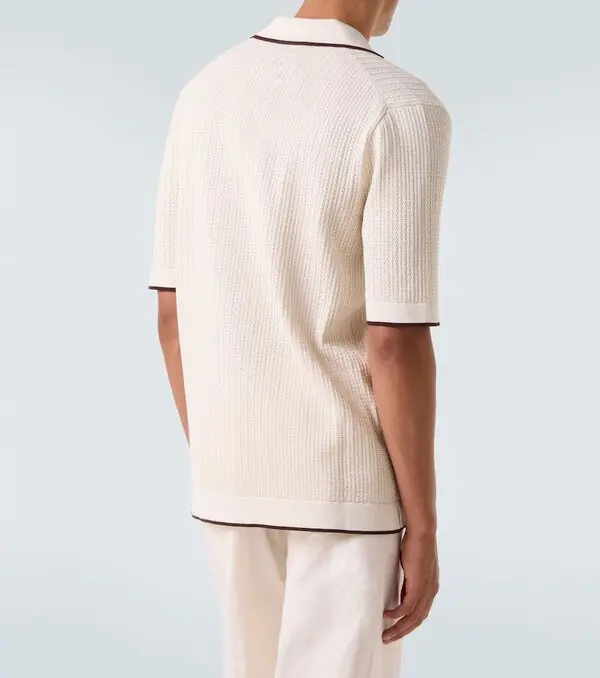 Dolce & Gabbana Dg Knitted Cotton Shirt