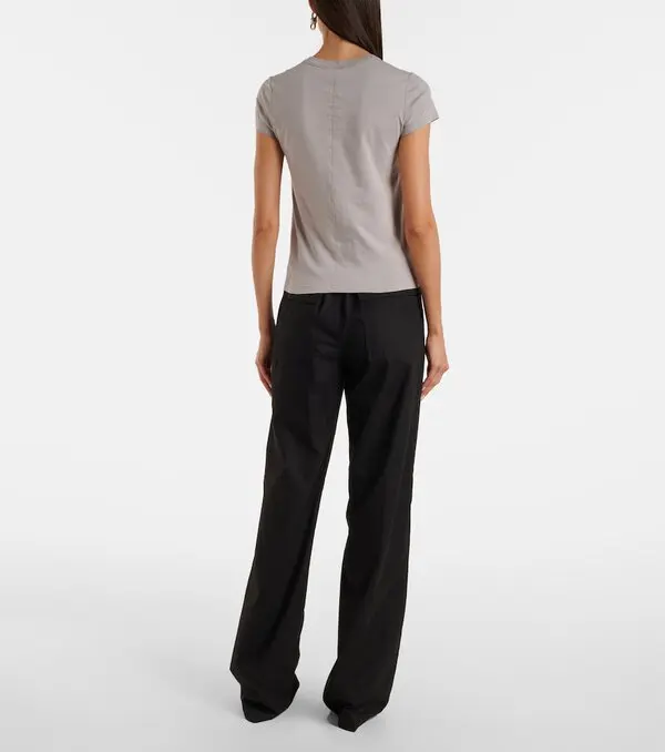 Rick Owens Cotton Jersey T-shirt - Grey