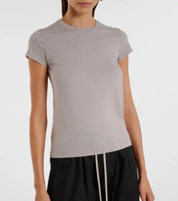 Rick Owens Cotton Jersey T-shirt - Grey