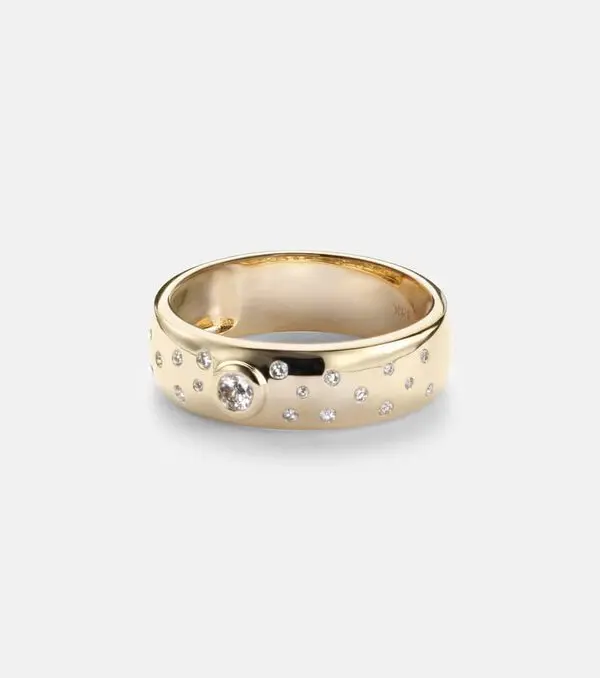 ROXANNE FIRST 14kt Yellow Ring With Diamonds - Gold
