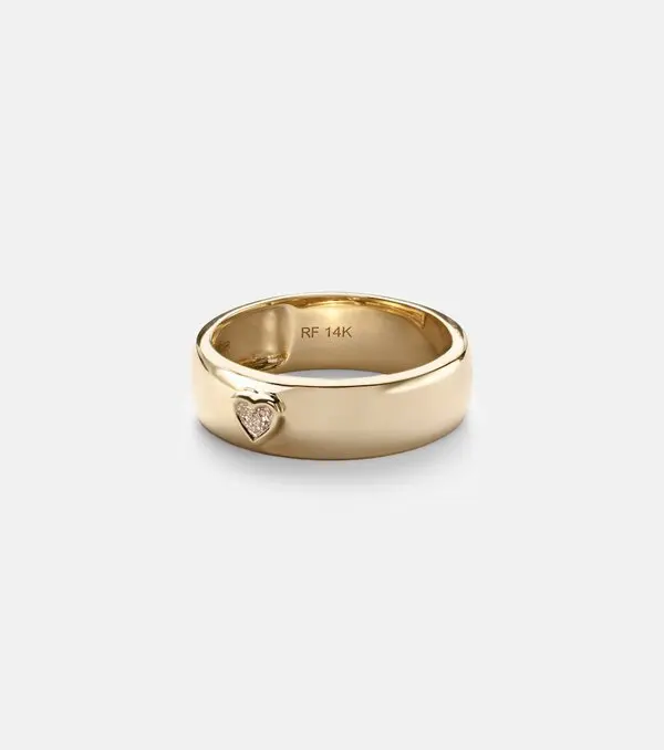 ROXANNE FIRST 14kt Yellow Ring With Diamonds - Gold