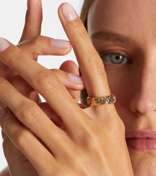 ROXANNE FIRST 14kt Yellow Ring With Diamonds
