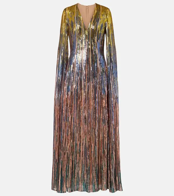 Elie Saab Sequined Gown