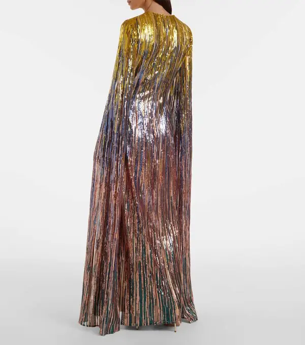 Elie Saab Sequined Gown