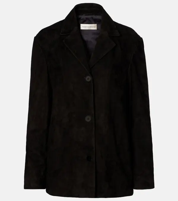 Nour Hammour Opus Suede Blazer