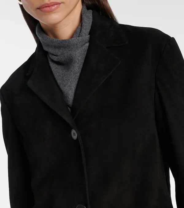 Nour Hammour Opus Suede Blazer