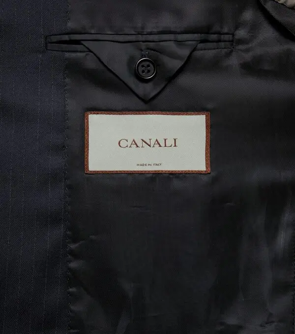 Canali Pinstripe Wool Suit