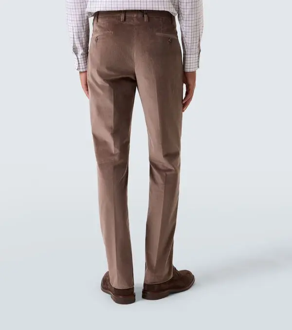 LARDINI Cotton Corduroy Suit Pants