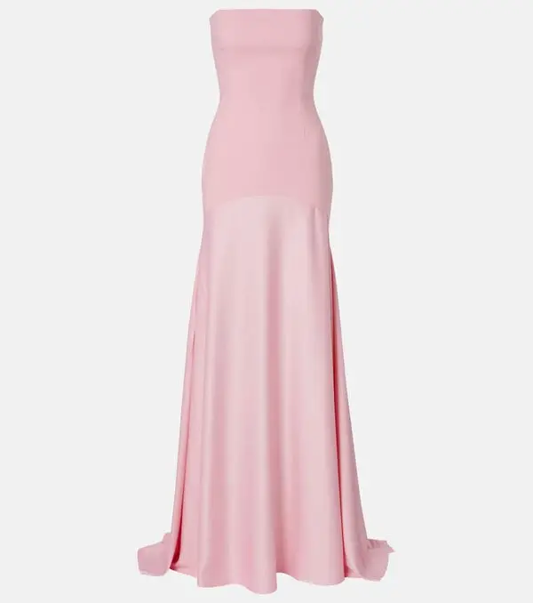 Solace London Alessandra Satin Gown
