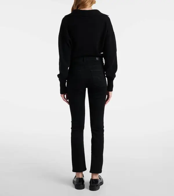 Ag Mari Mid-rise Straight Jeans