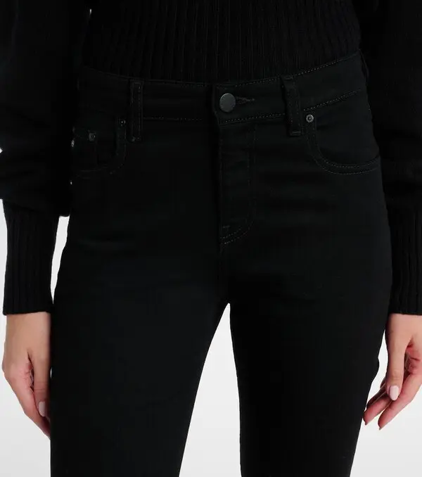 Ag Mari Mid-rise Straight Jeans