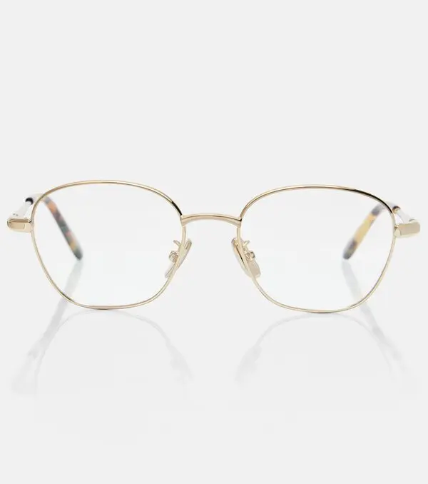 Loewe Slim Square Metal Eyeglasses