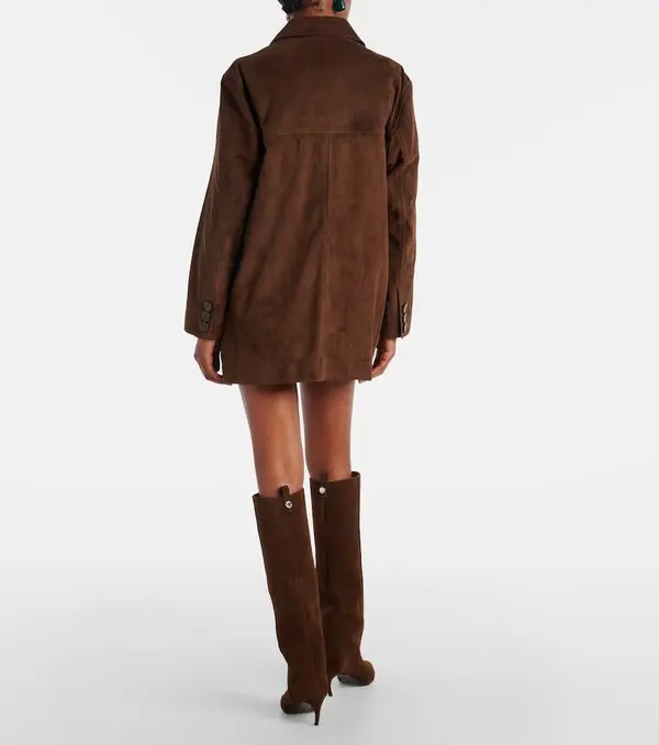 Nour Hammour Voltia Suede Jacket