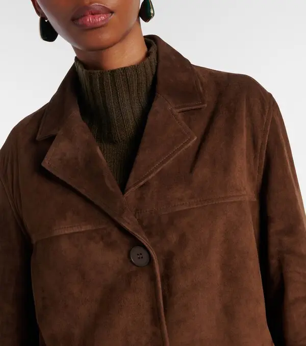 Nour Hammour Voltia Suede Jacket