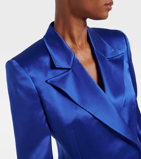 Gabriela Hearst Aleah Silk Blazer - Blue