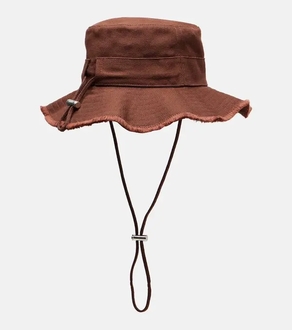Jacquemus Artichaut Denim Sun Hat - Brown