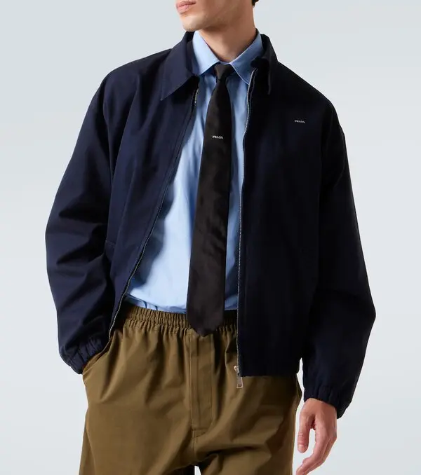 Prada Silk Tie - Black