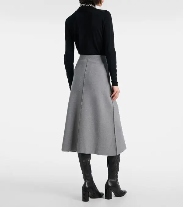 Max Mara Vortice Midi Skirt