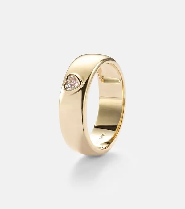 ROXANNE FIRST 14kt Yellow Ring With Diamonds - Gold