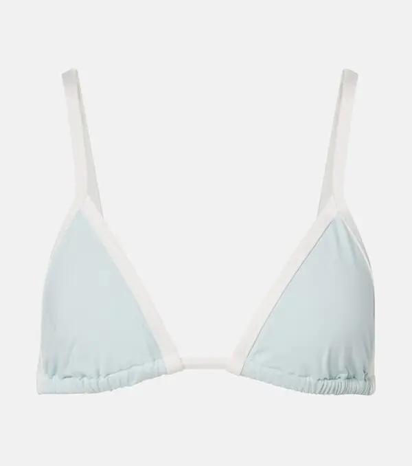 Marysia Porto String Bikini Top - Blue