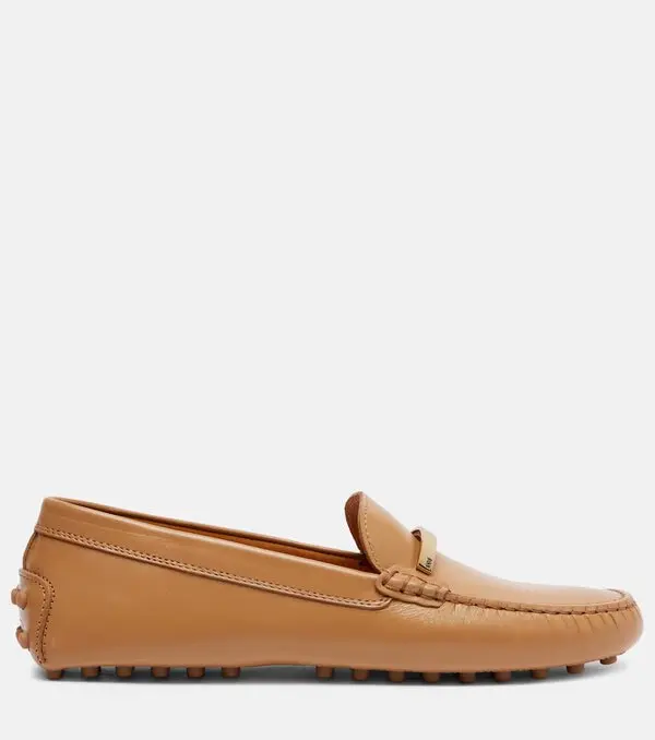 TOD'S Gommino Leather Loafers
